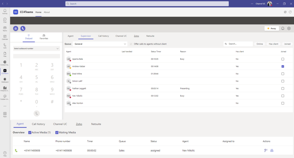 CC4 Teams – Voice Technologies